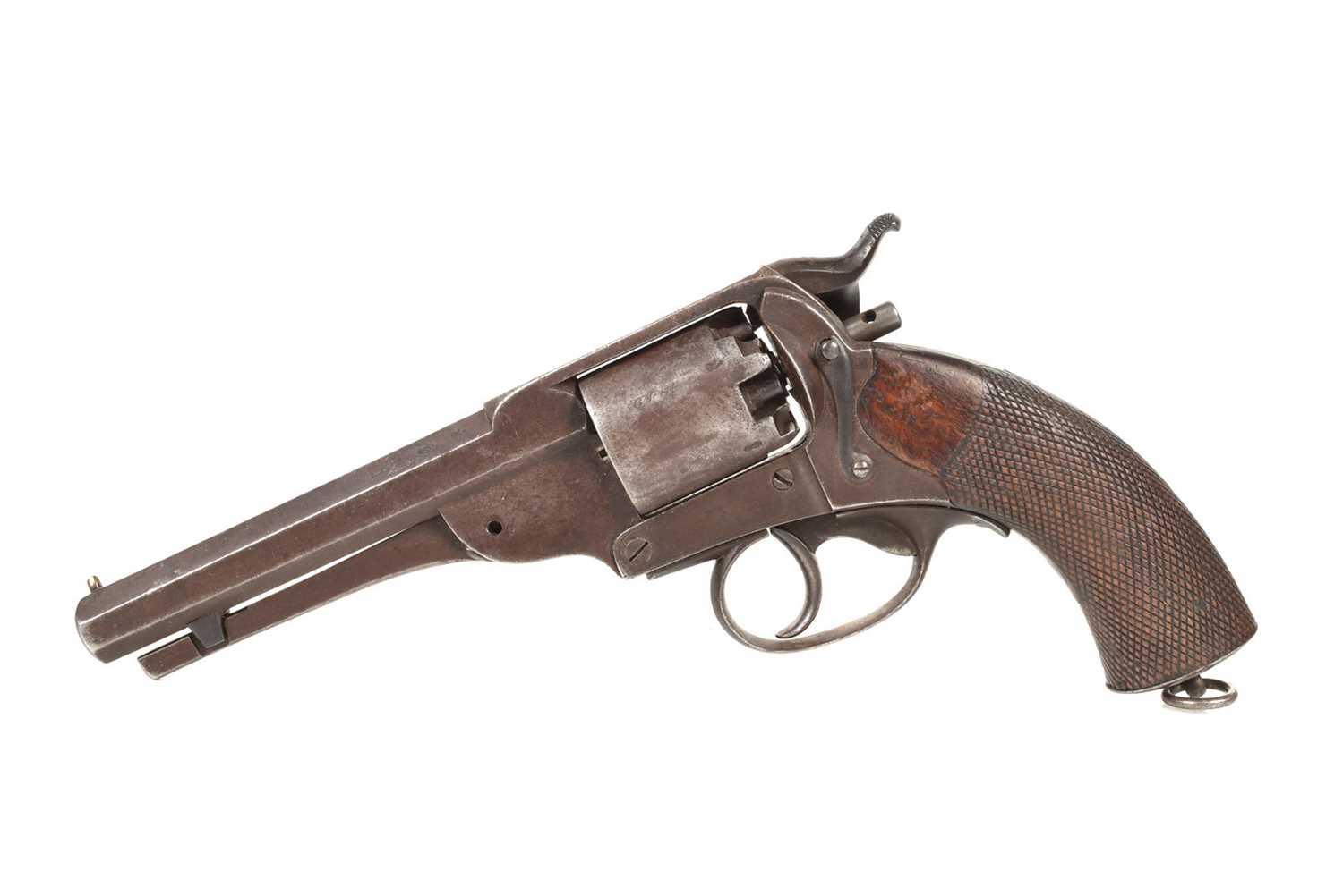 Lot 1056 - An Early Kerr's Patent 5 Shot Revolver,