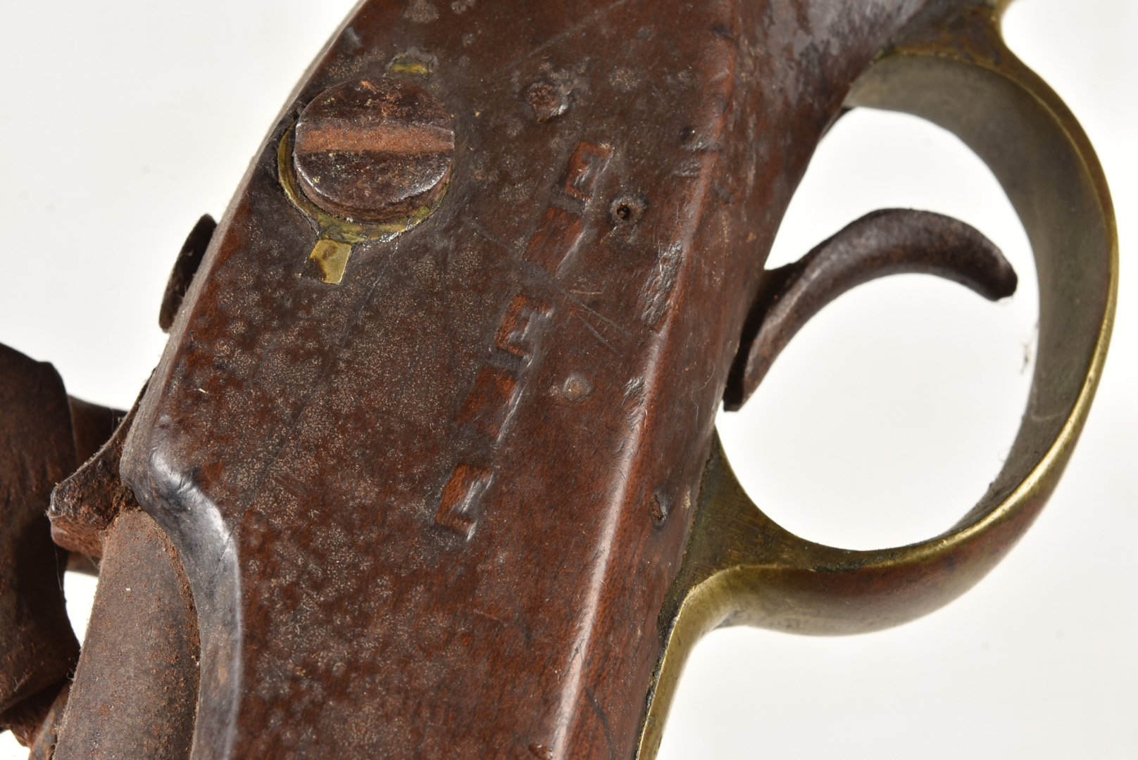 Lot 1062 - A 19th Century Percussion cap pistol,