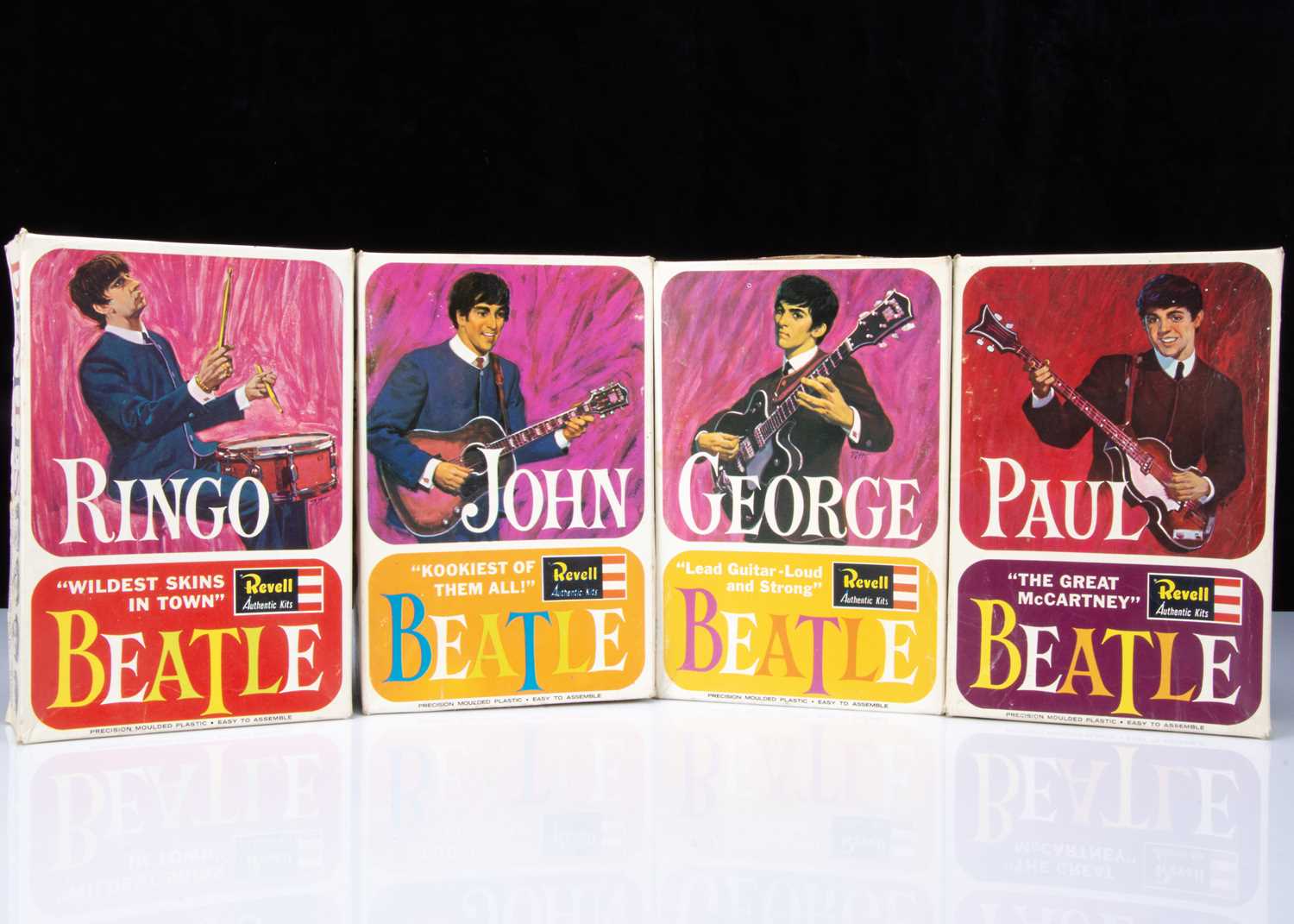 Lot 365 - The Beatles Revell Model Boxes,