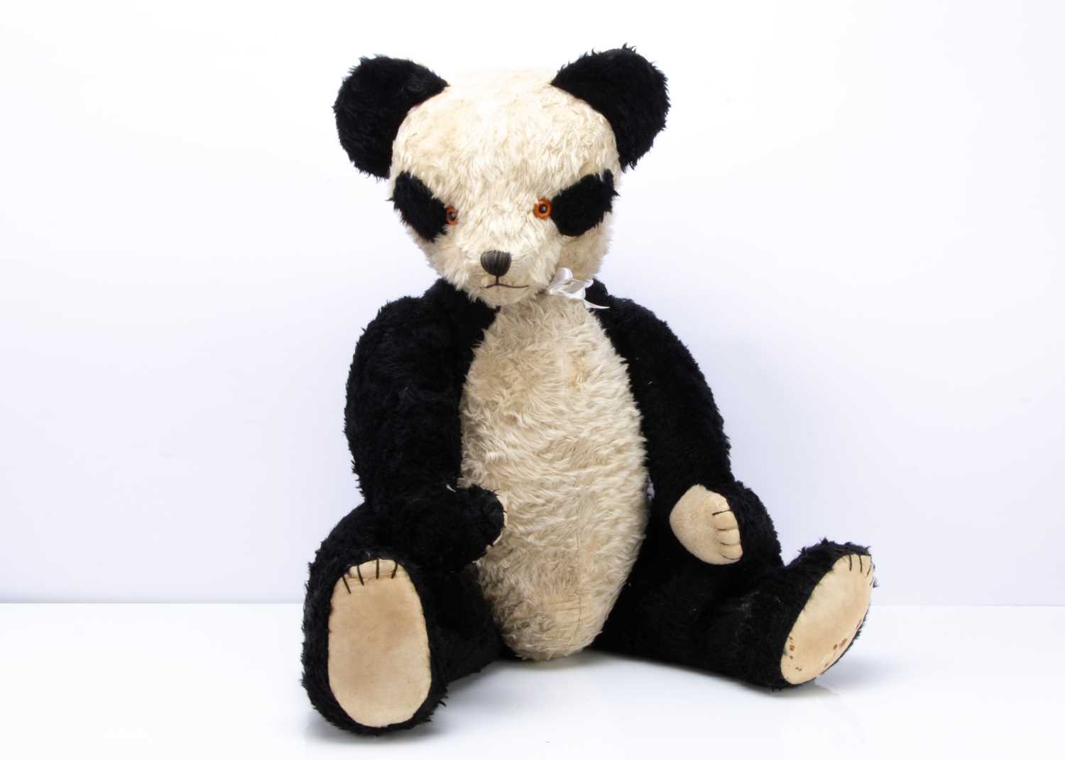 Lot 293 - A very large 1960s British panda bear,