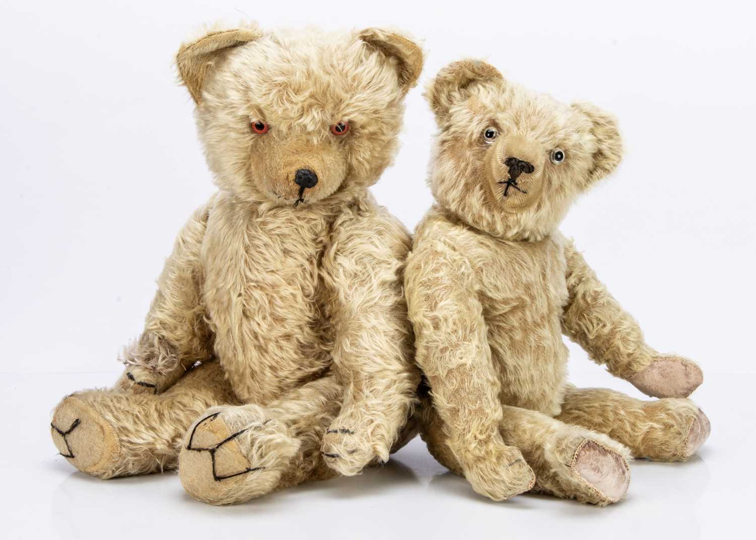 Lot 327 - Two French teddy bears,
