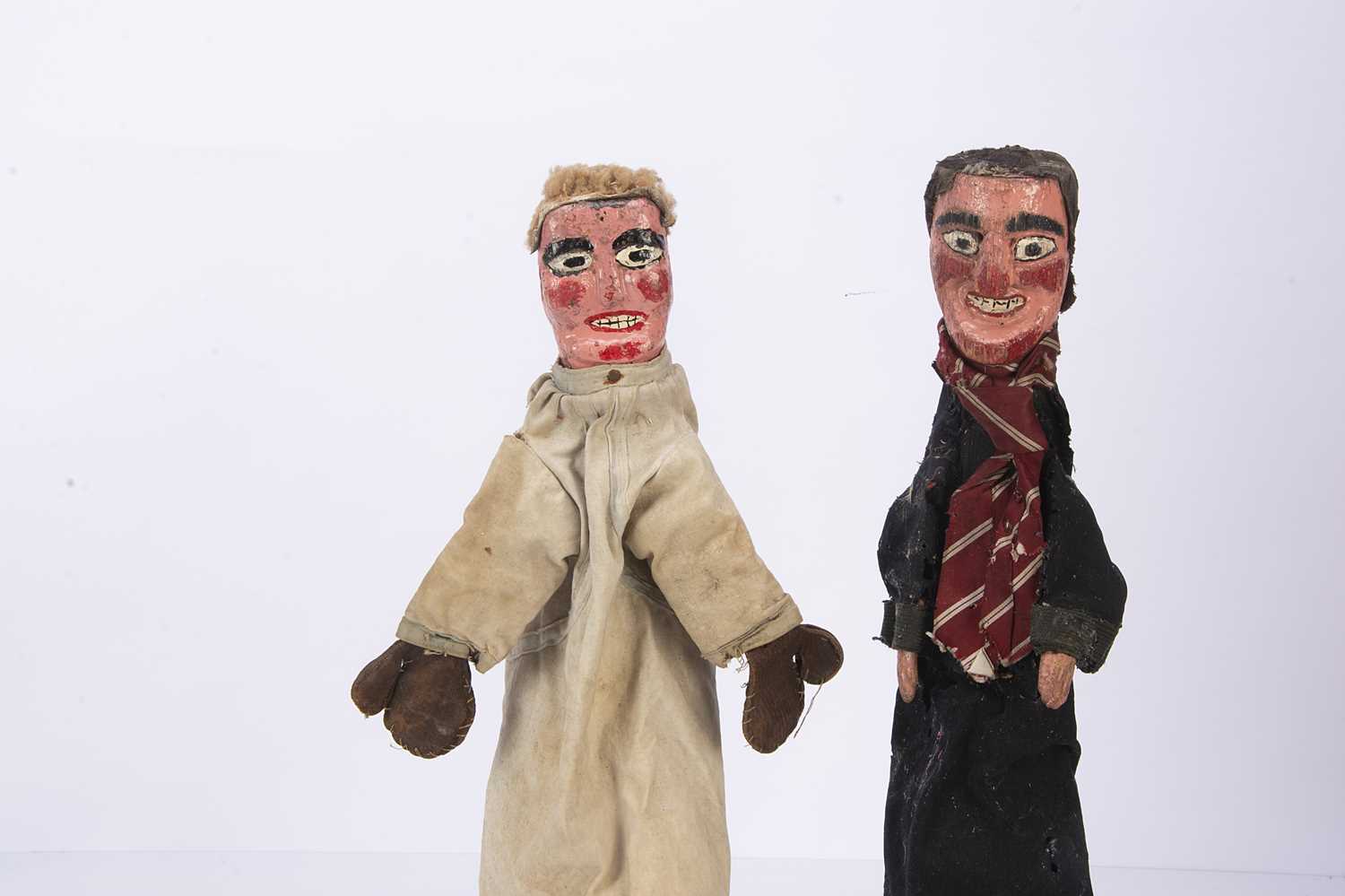 Lot 549 - Two professional Punch & Judy puppets from