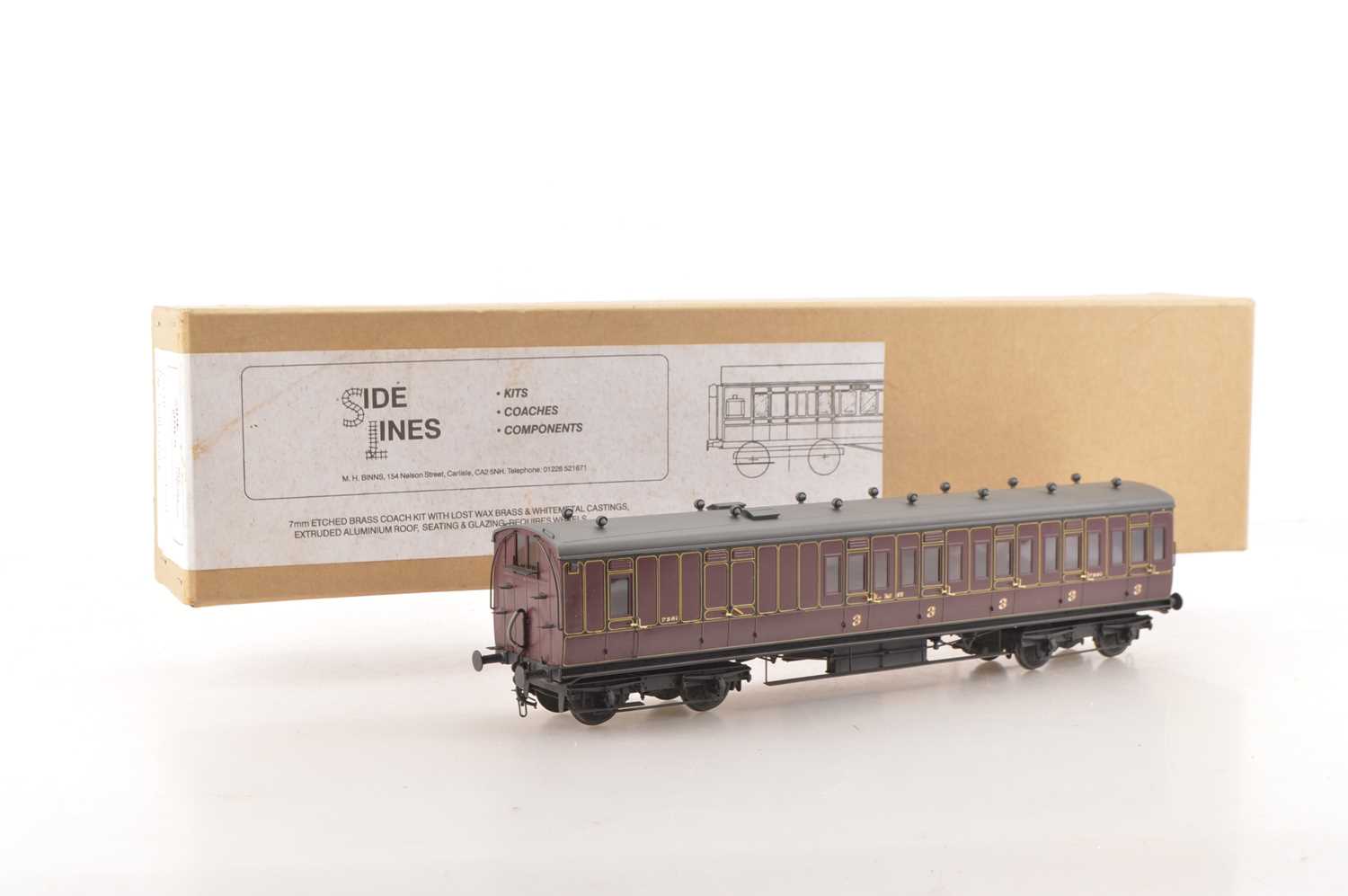 Lot 143 - Side Lines Kit Built Finescale 0 Gauge