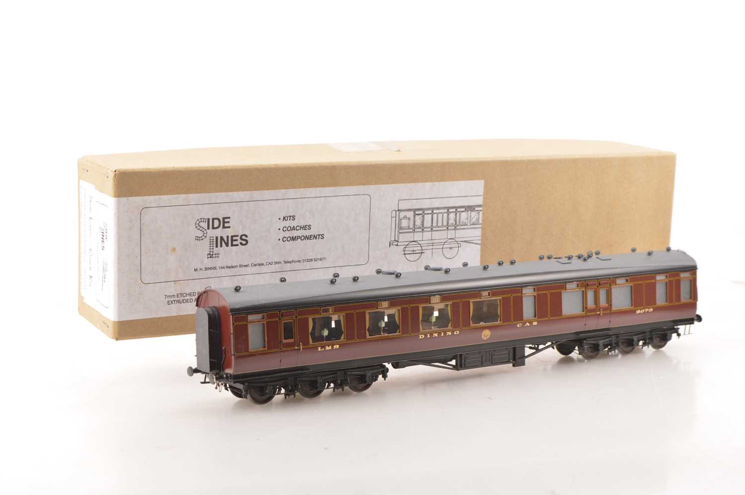 Lot 148 - Side Lines Kit Built Finescale 0 Gauge