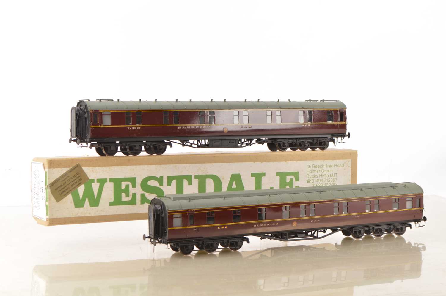 Lot 198 - Westdale Kitbuilt Finescale 0 Gauge pair of