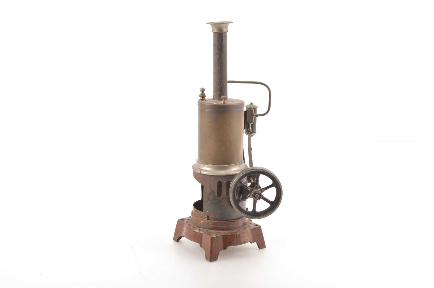 Lot 895 - An early single-cylinder Vertical live Steam