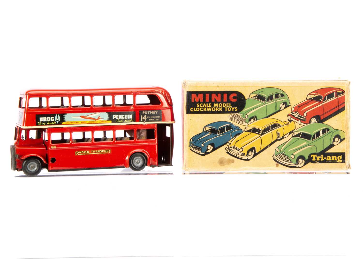 Lot 467 - A Tri-ang Minic Tinplate Clockwork Post-War