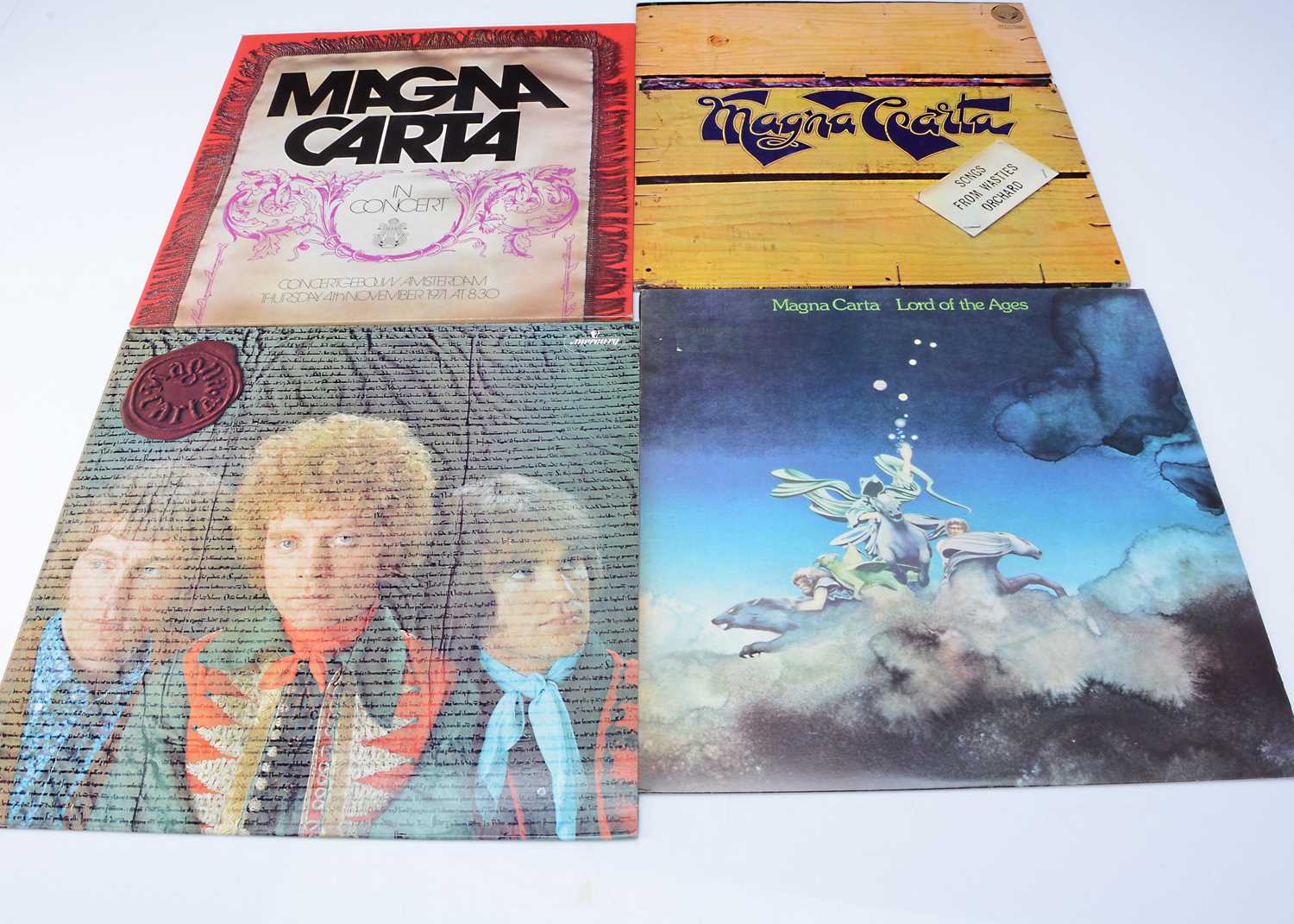 Lot 180 - Magna Carta LPs,
