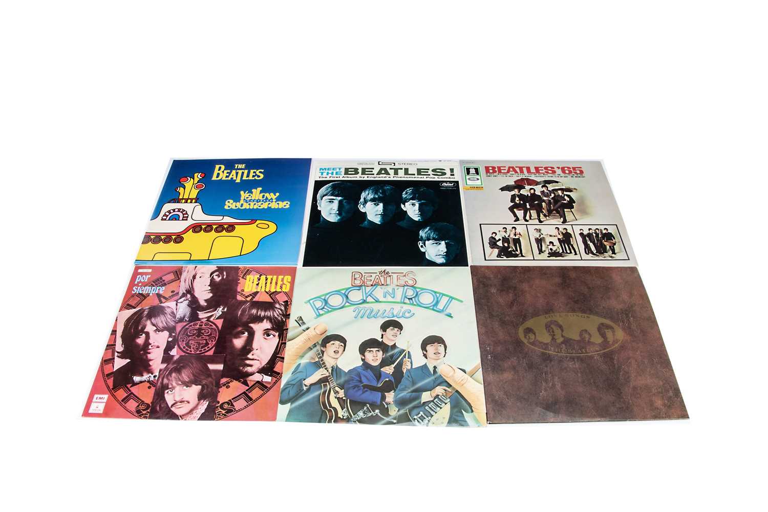 Lot 239 - Beatles LPs,