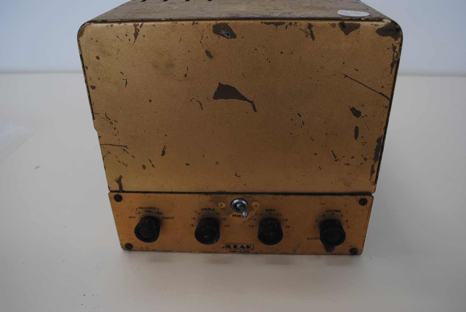 Lot 834 - Leak TL12 Valve Amplifier / Point One,