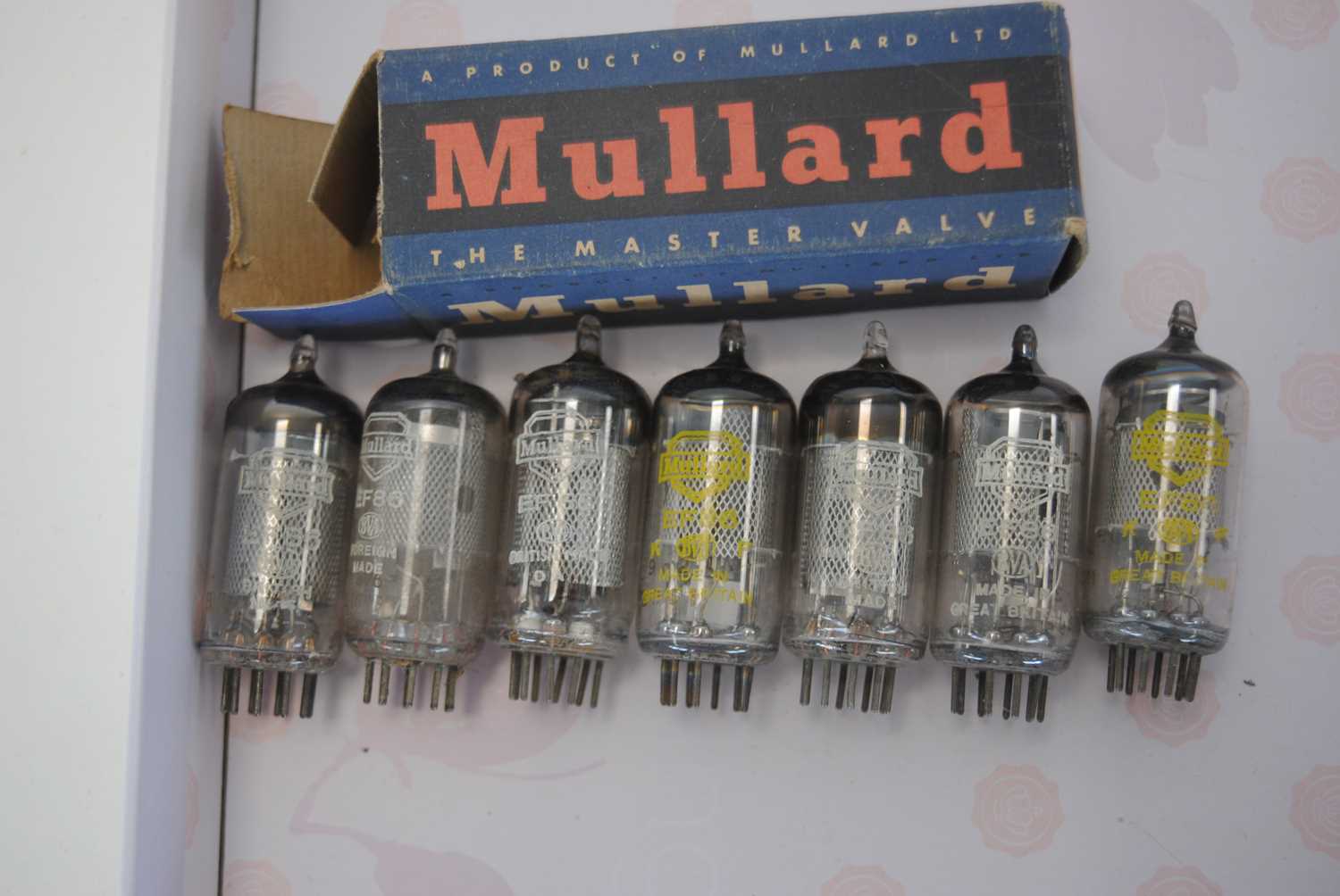 Lot 849 - Mullard Valves,