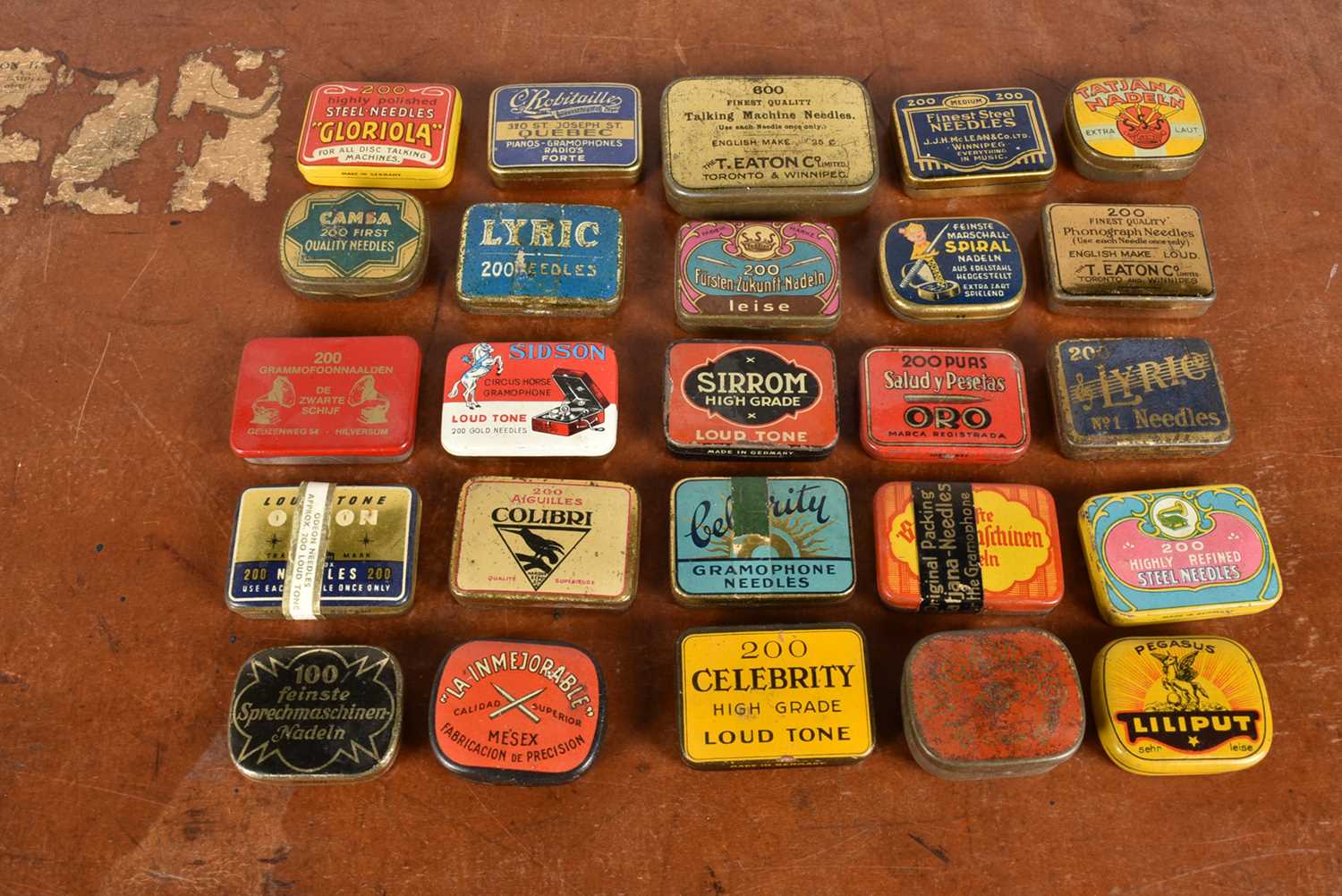 Lot 87 - Gramophone Needle Tins,
