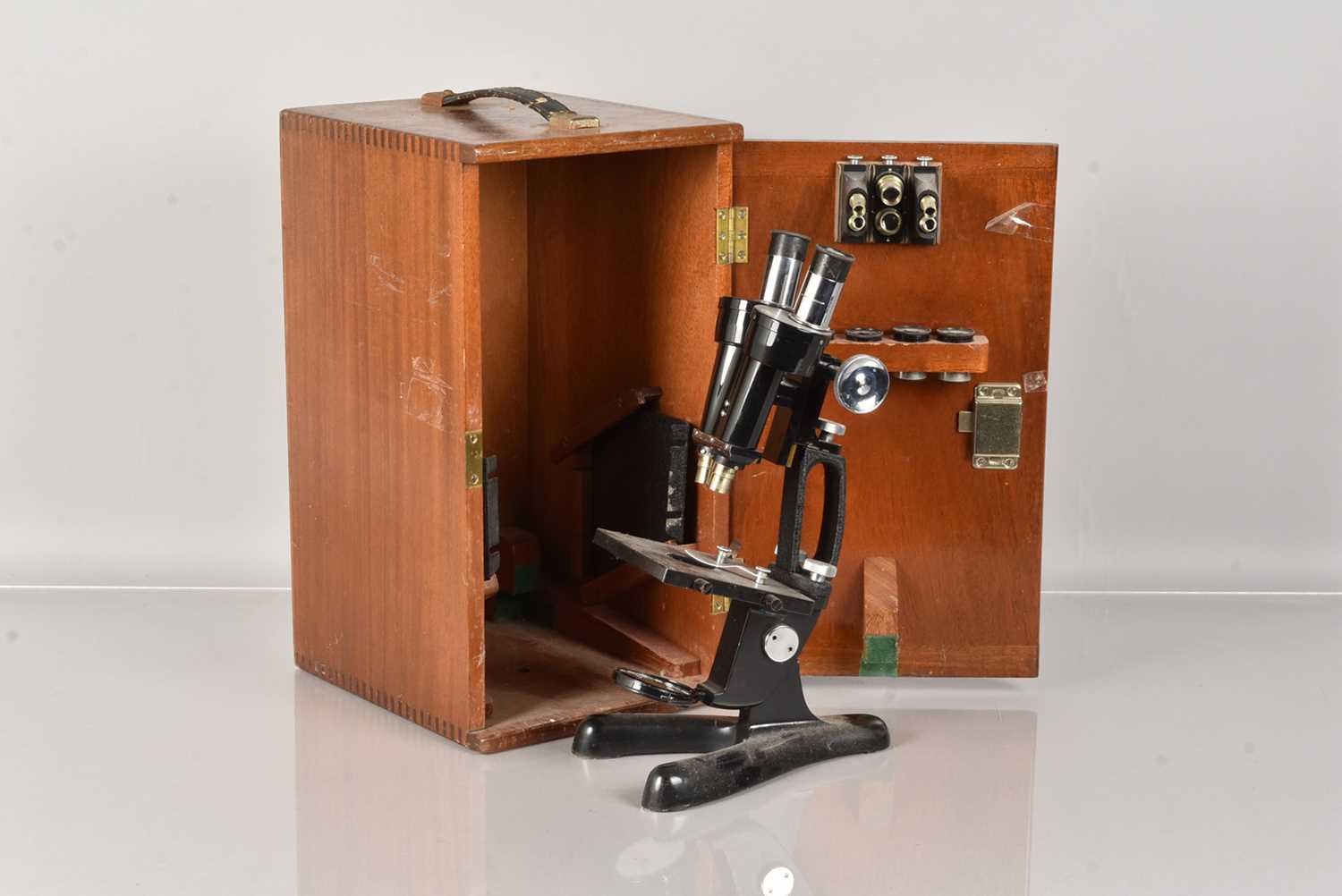 Lot 289 - A Beck of London Binocular Microscope,