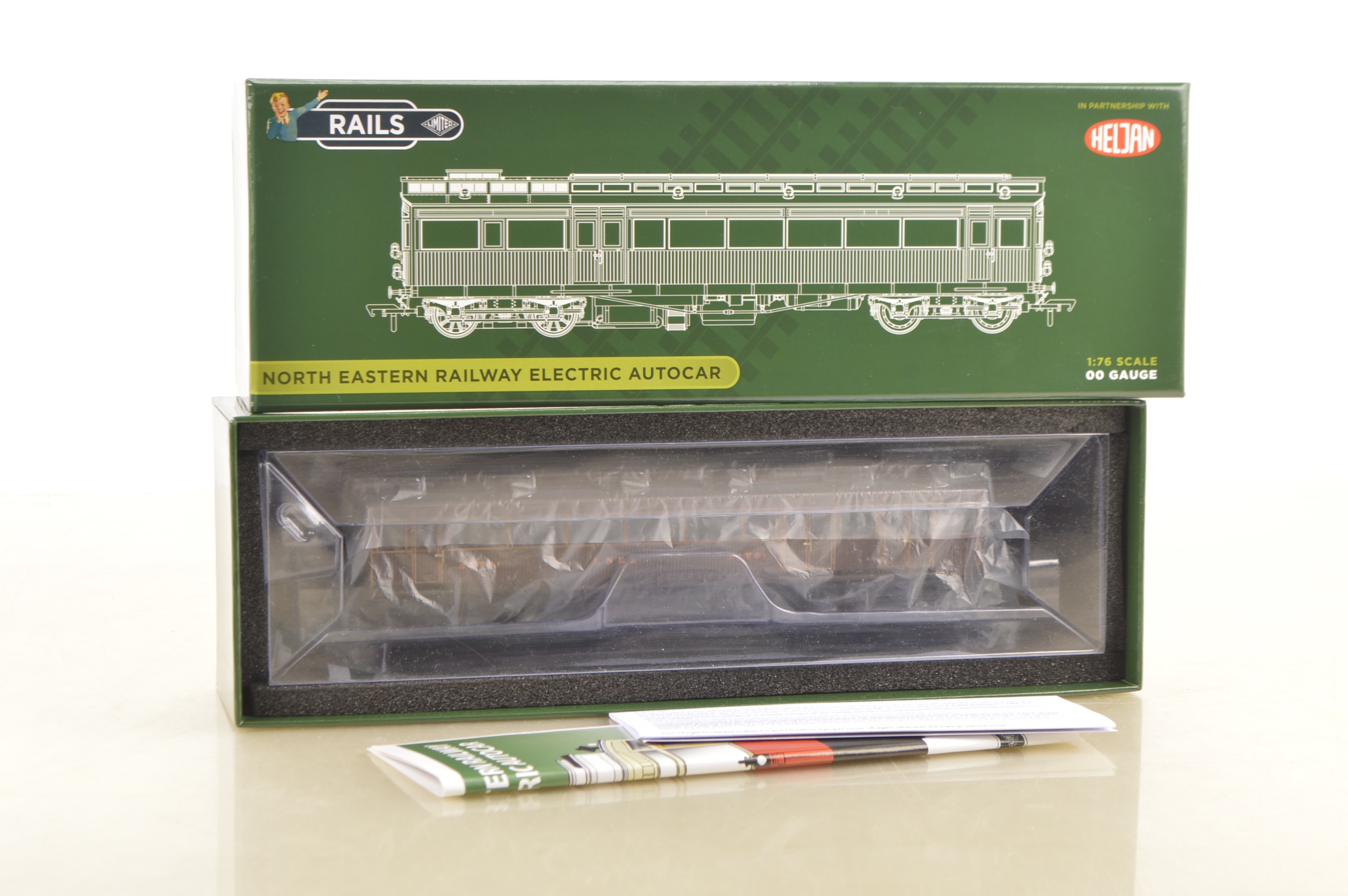 Heljan Exclusive for Rails of Sheffield boxed 31702 LNER brown Electric ...