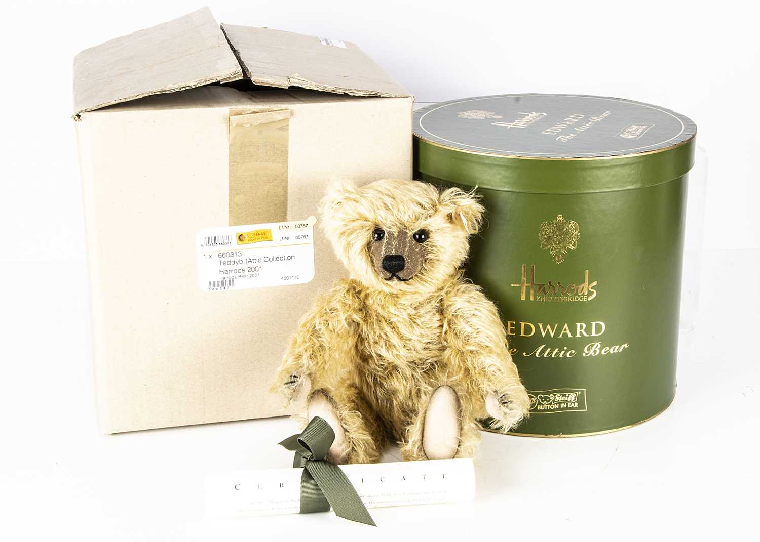 Lot 332 - Steiff limited edition Edward the Attic Bear,