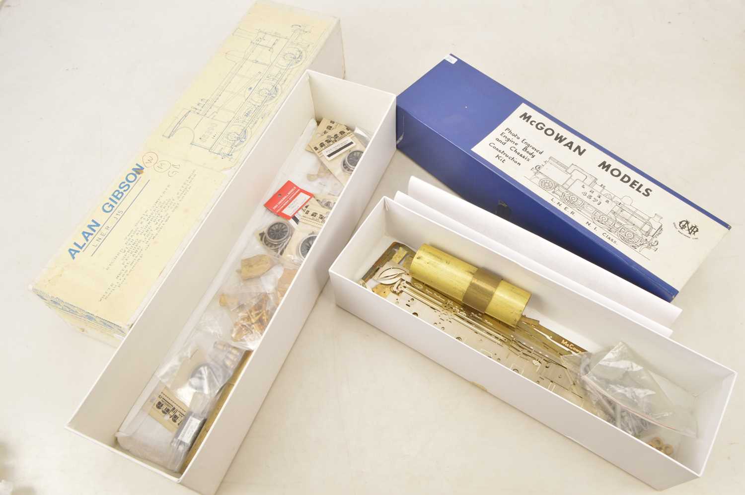 Lot 968 - Alan Gibson/McGowen Models 0 Gauge pair of