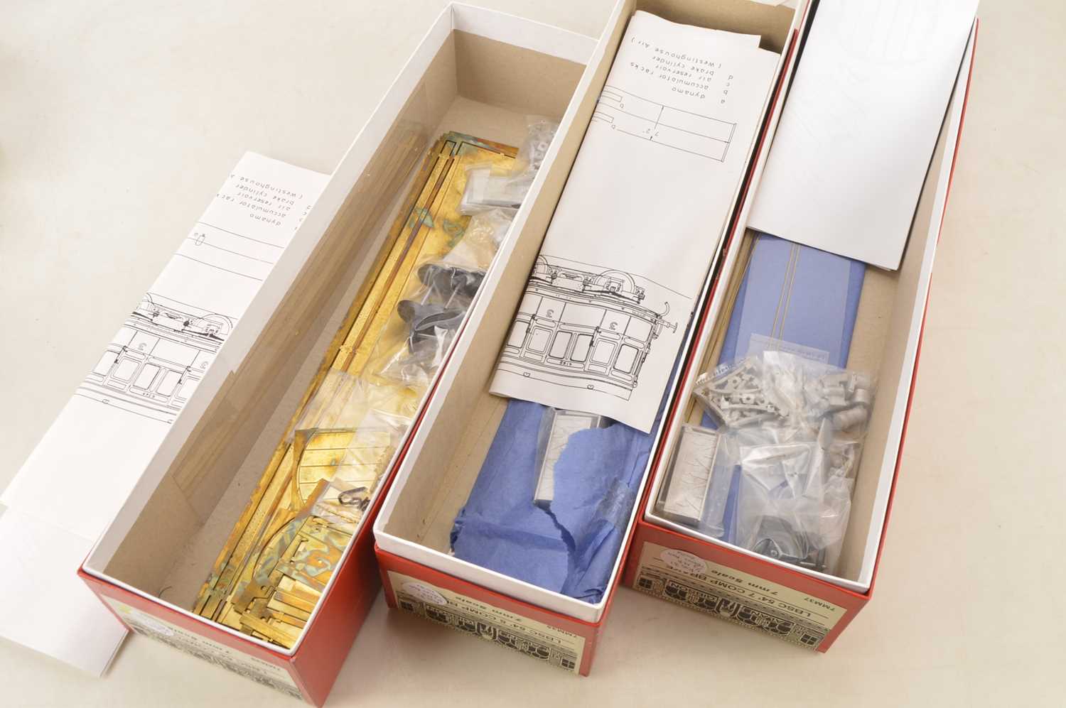 Lot 981 - Alan Gibson 0 Gauge group of LBSC coach kits