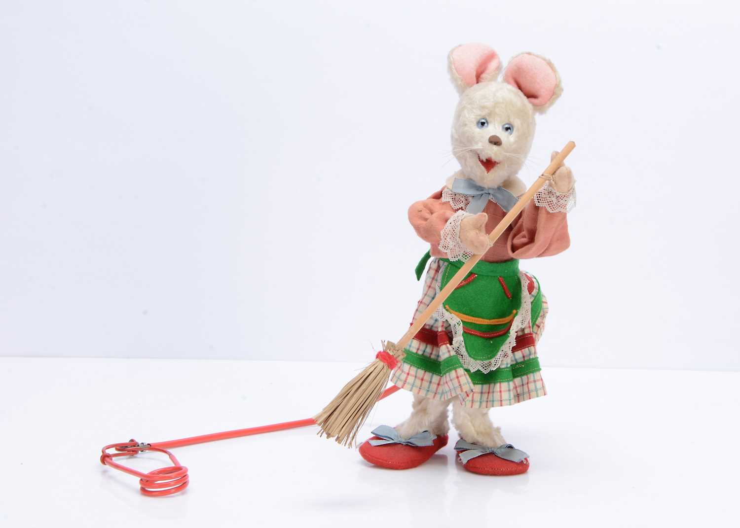 Lot 414 - A pressure operated mechanical female mouse