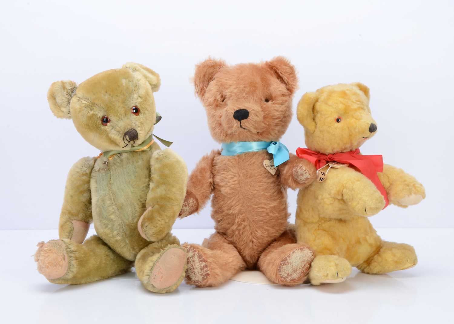 Lot 504 - Three teddy bears,