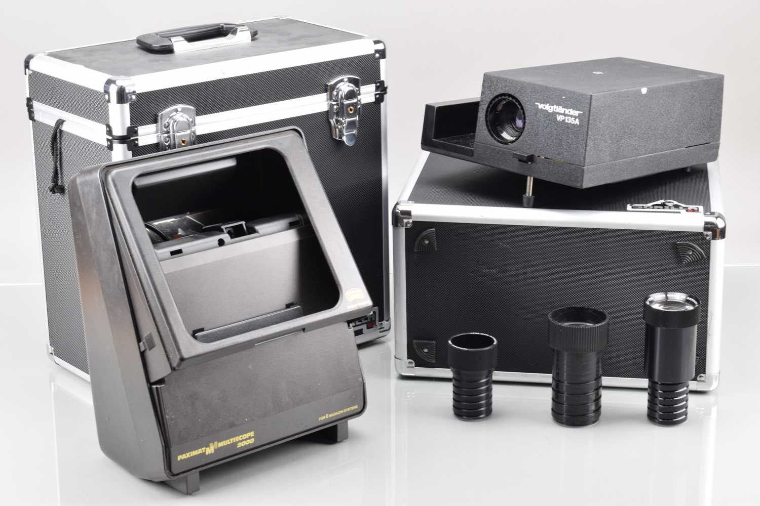 Lot 480 - Slide Projectors and Projection Lenses,
