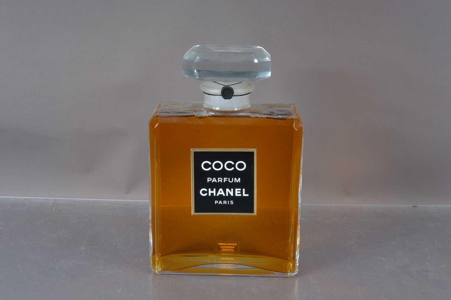 Lot 518 - Coco Chanel perfume display bottle,