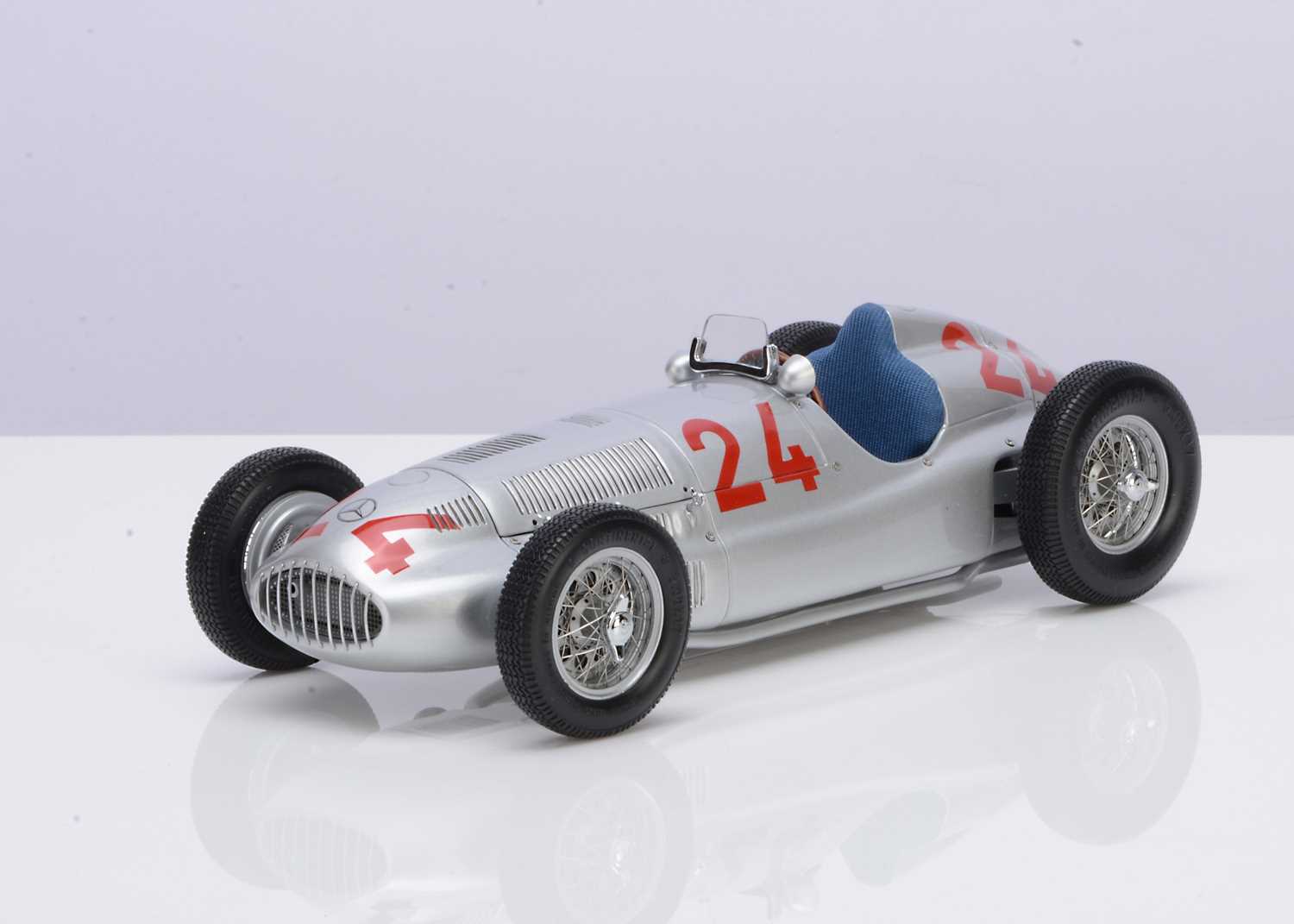 Lot 257 - A CMC 1:18 Scale Mercedes-Benz W165 Tripolis