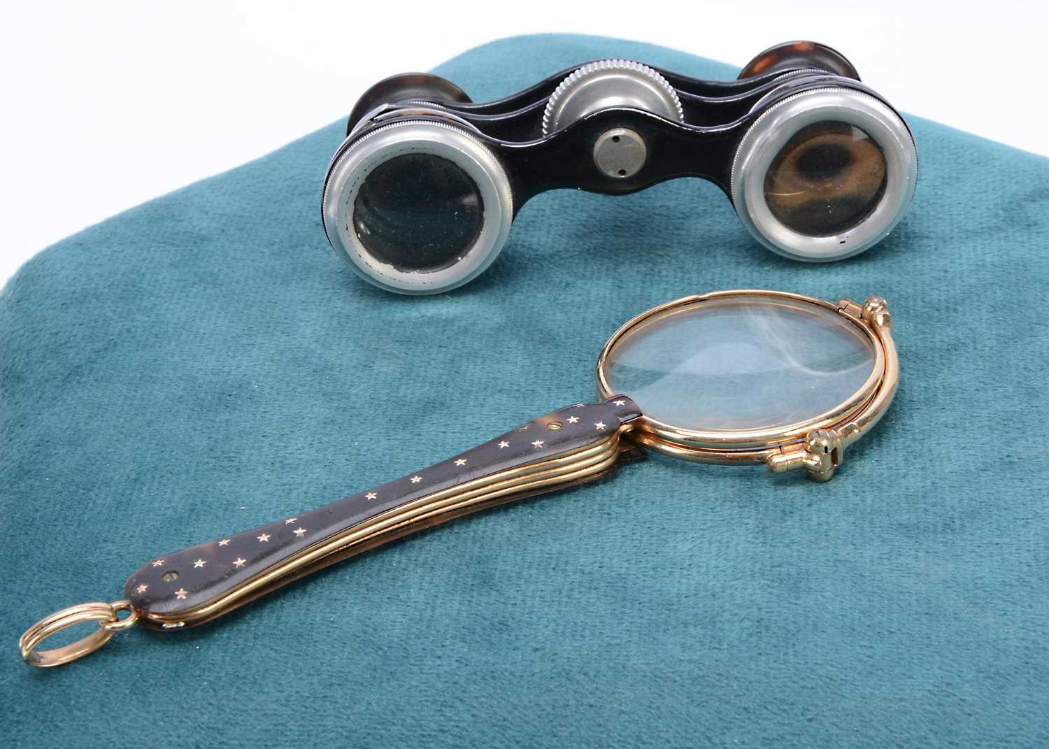 Lot 386 - Two Pair of Opera Glasses,