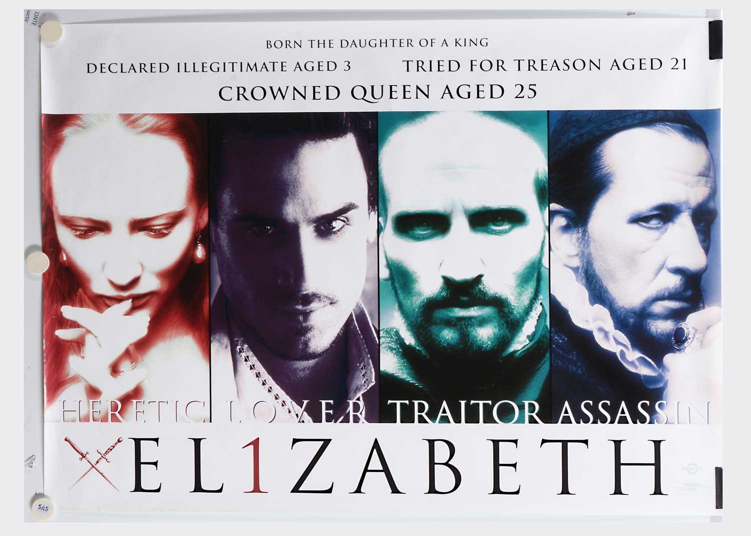 Lot 435 - Elizabeth (1998) Quad Posters,