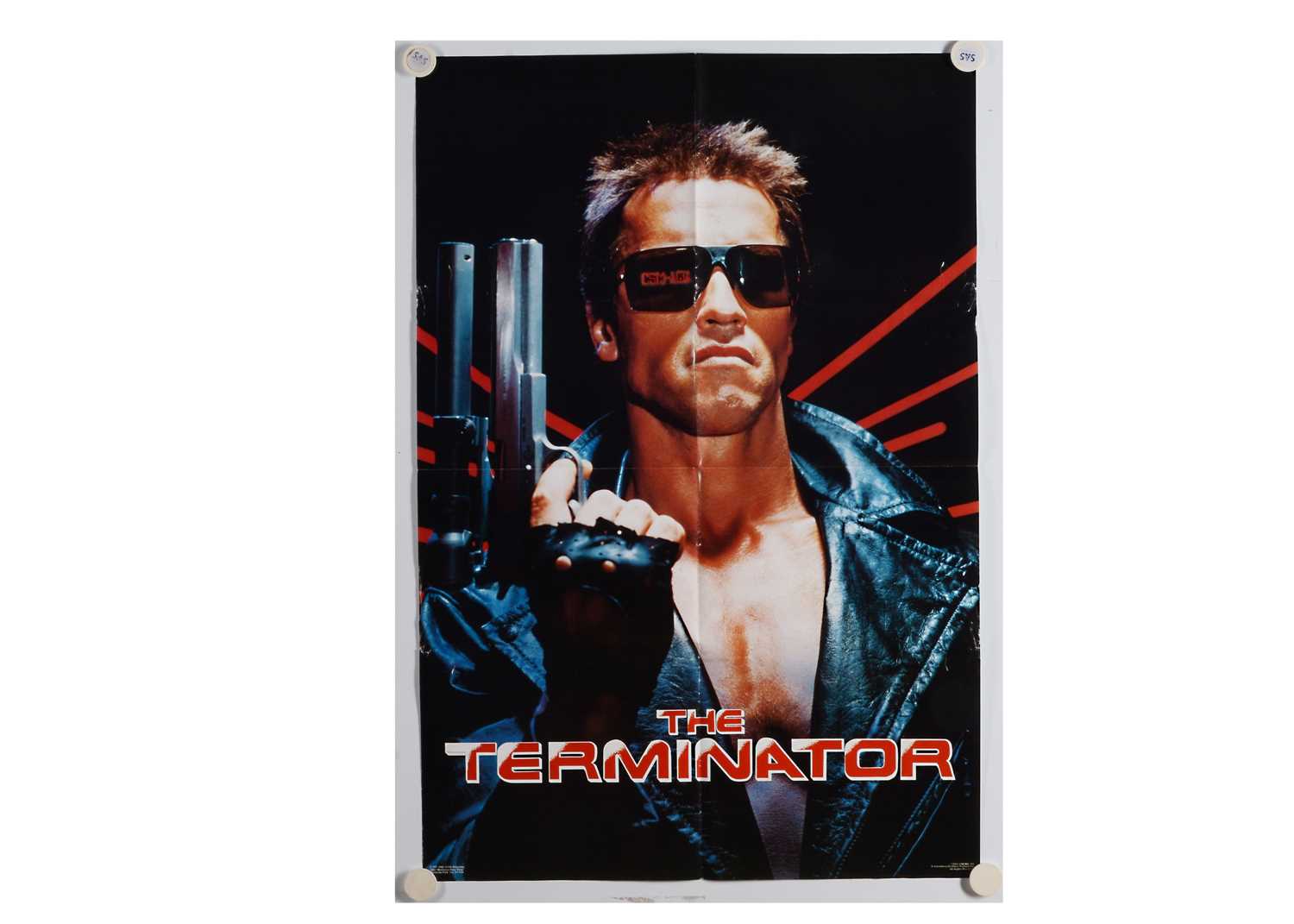 Lot 447 - The Terminator Film Poster,