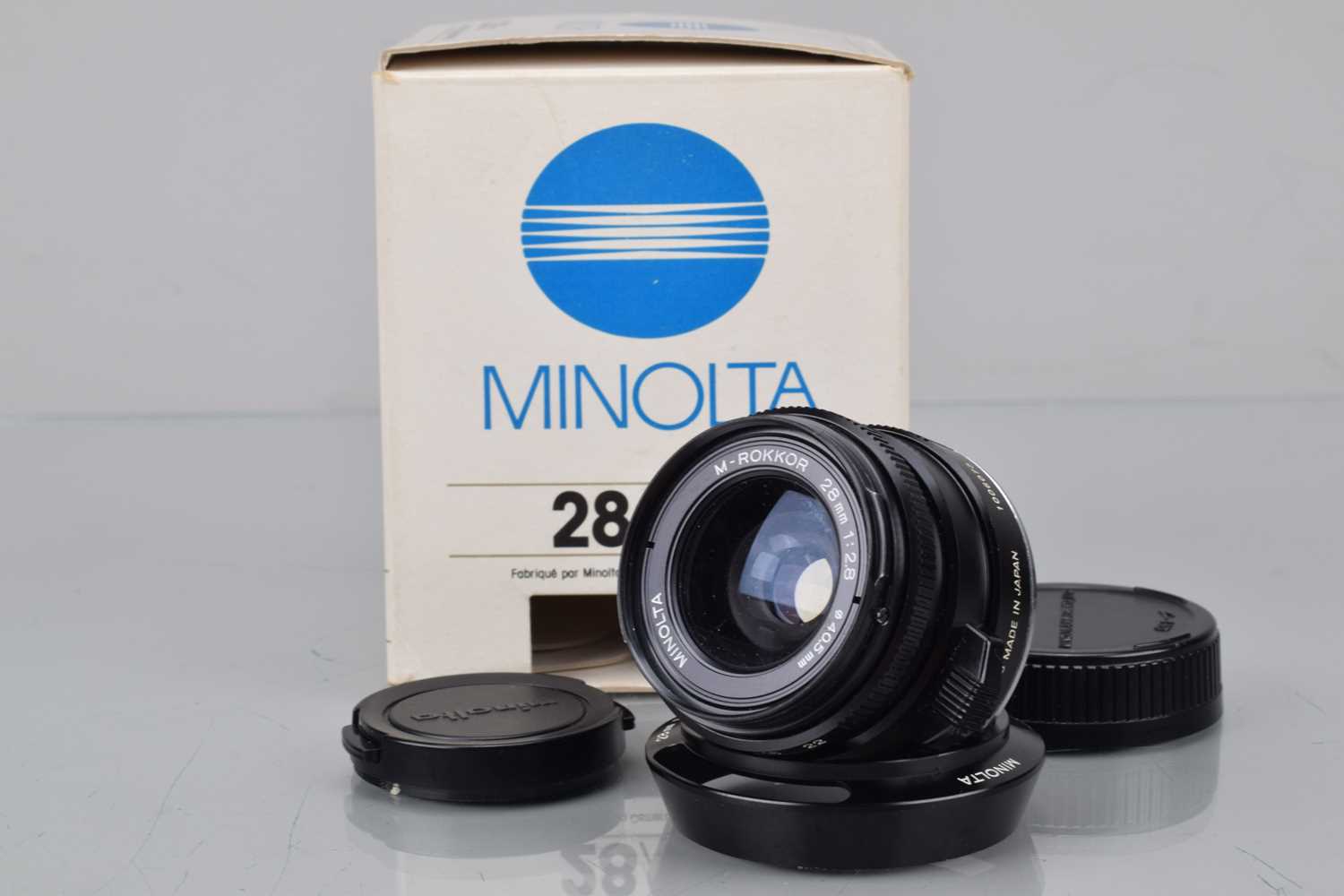 Lot 291 - A Minolta M-Rokkor 28mm f/2.8 Lens,