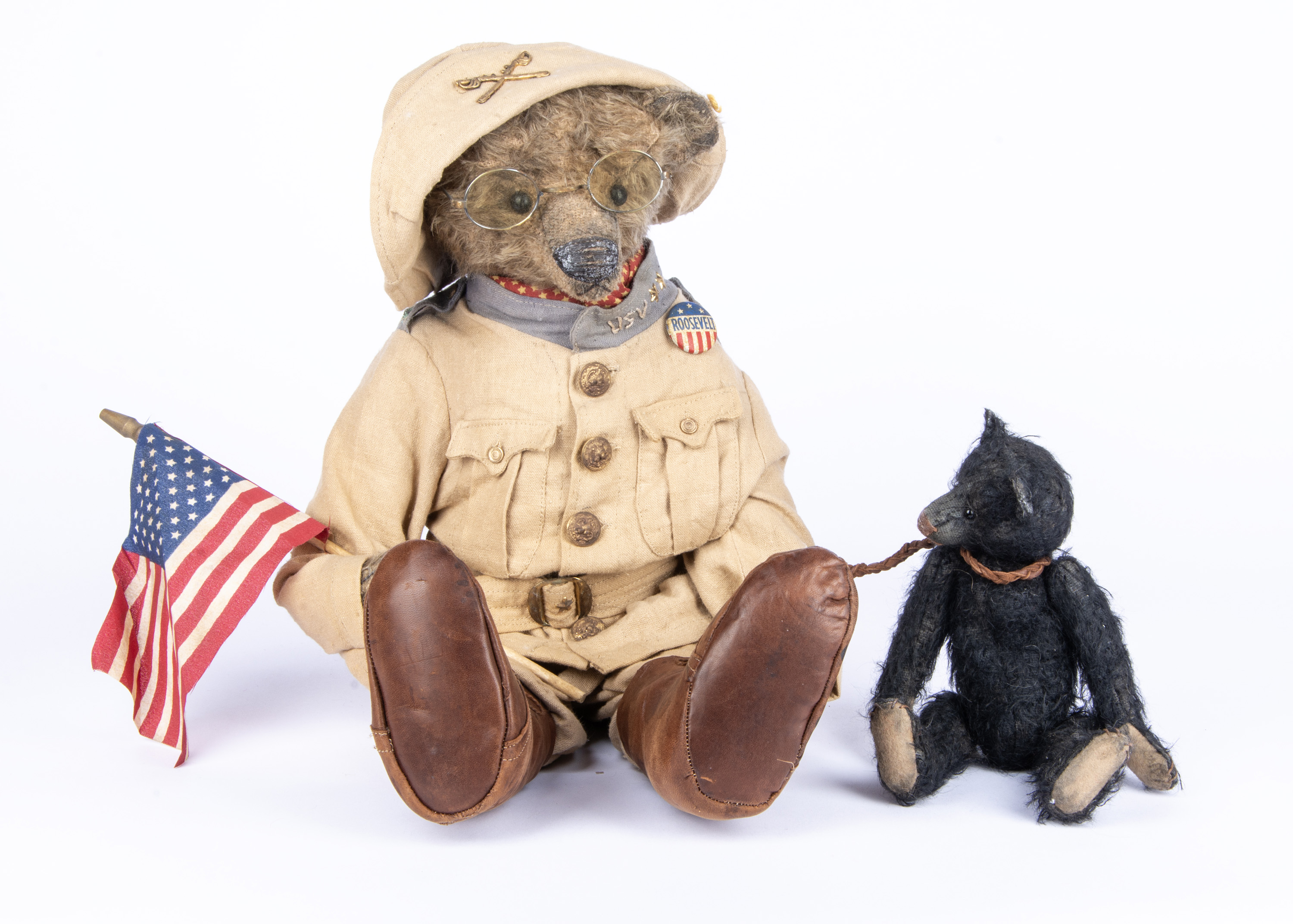 Lot 14 - A Sue Lain (USA) Teddy Roosevelt Bear in