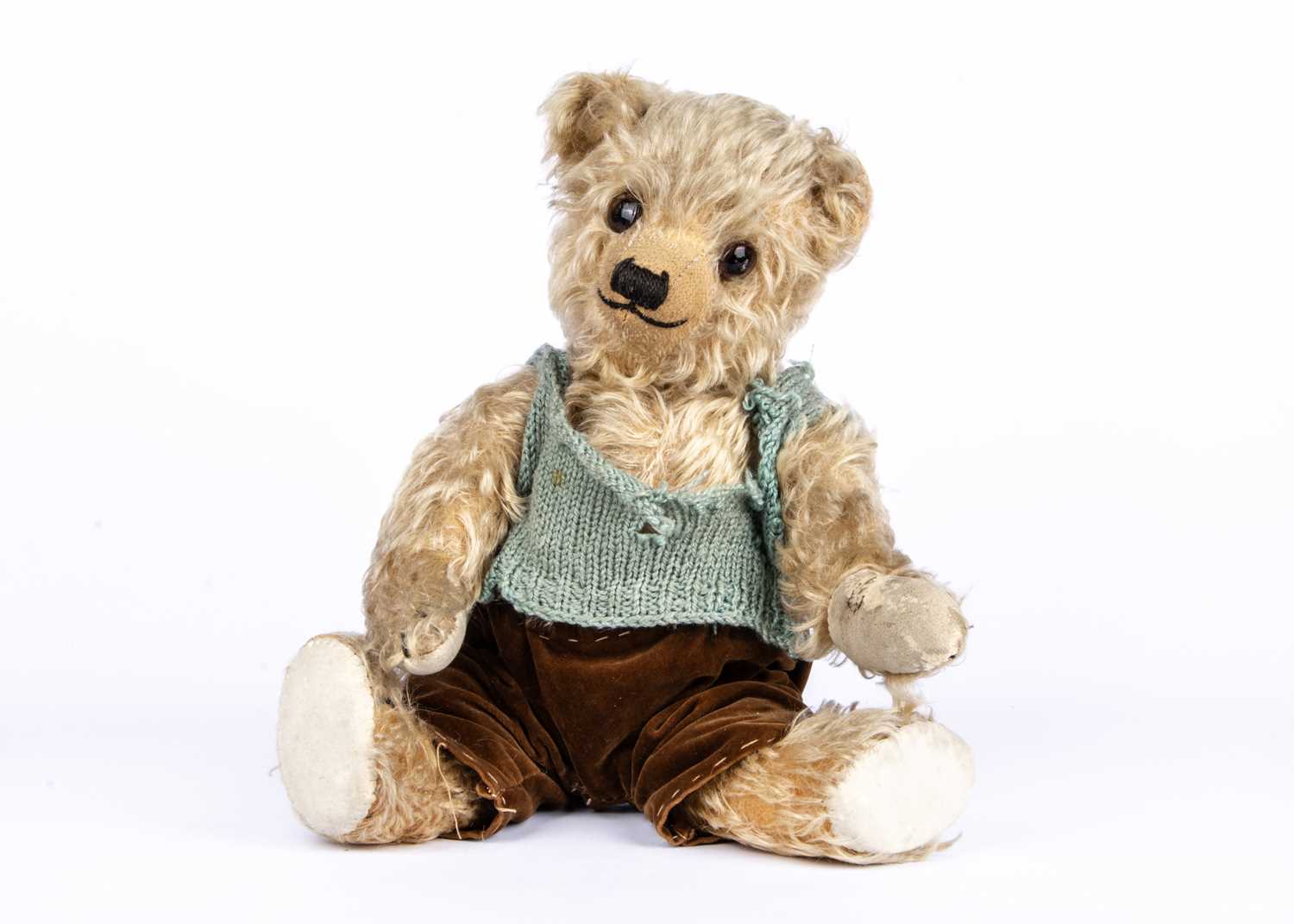 Lot 162 - Barnaby, a 1930s Chiltern Hugmee Teddy Bear,