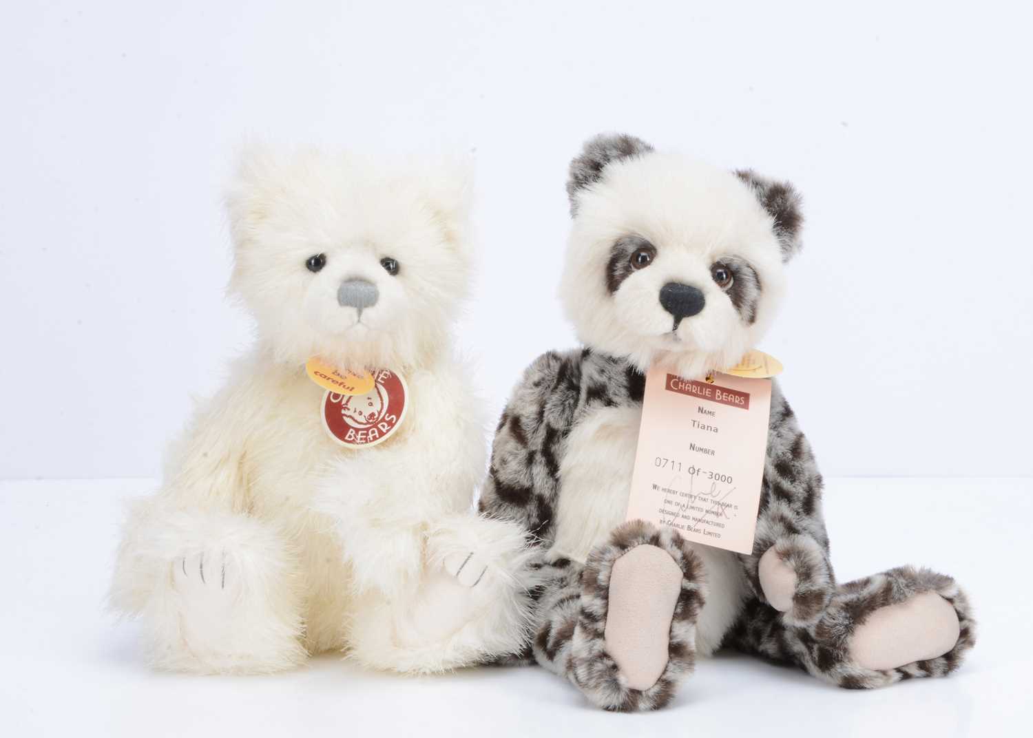 Lot 69 - Two Charlie Bears teddy bears,
