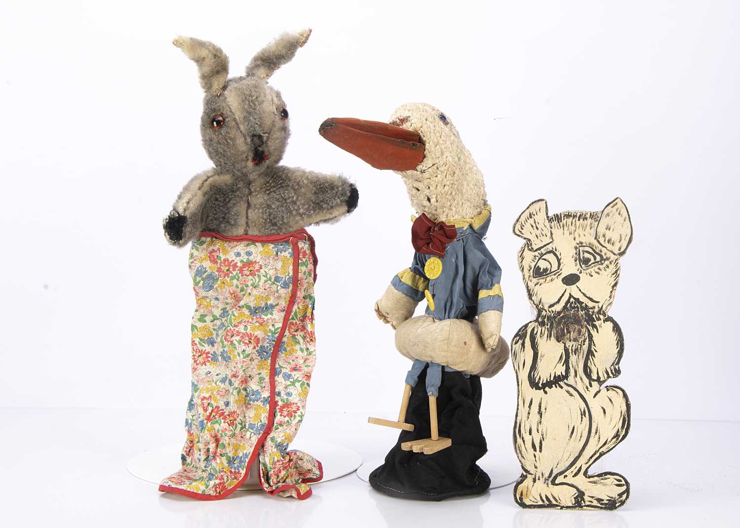Lot 450 - Four professional Punch & Judy puppets from