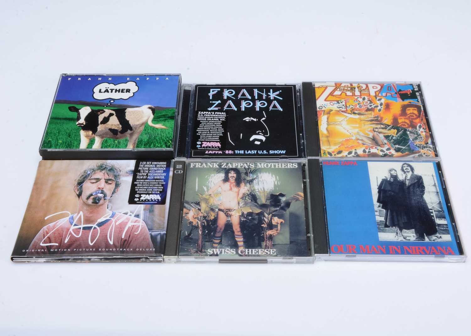 Lot 221 - Frank Zappa CDs,
