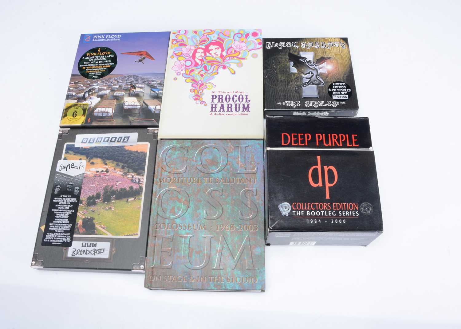 Lot 276 - Rock / Prog CD Box Sets,