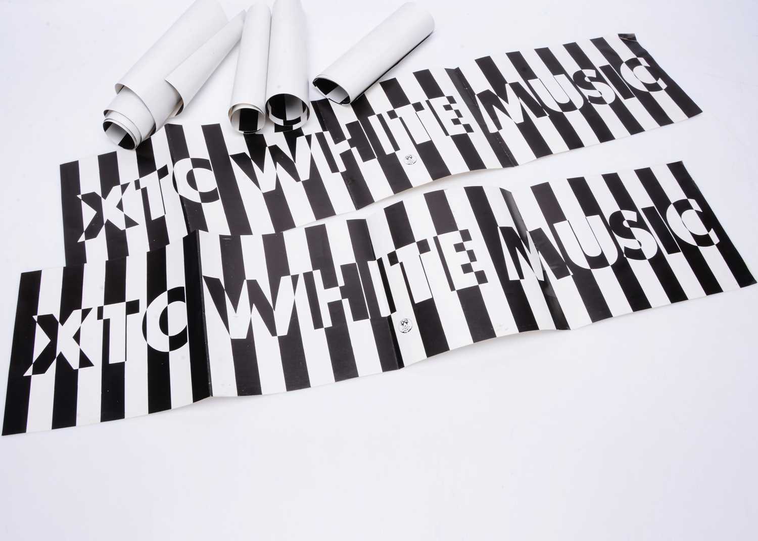 Lot 393 - XTC Posters,