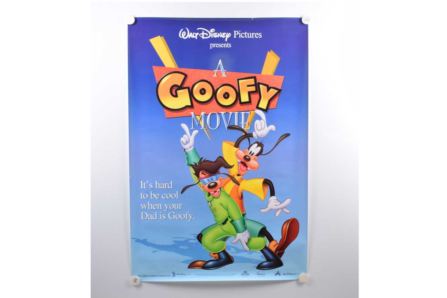 Lot 438 - A Goofy Movie (1995) One Sheet Posters,