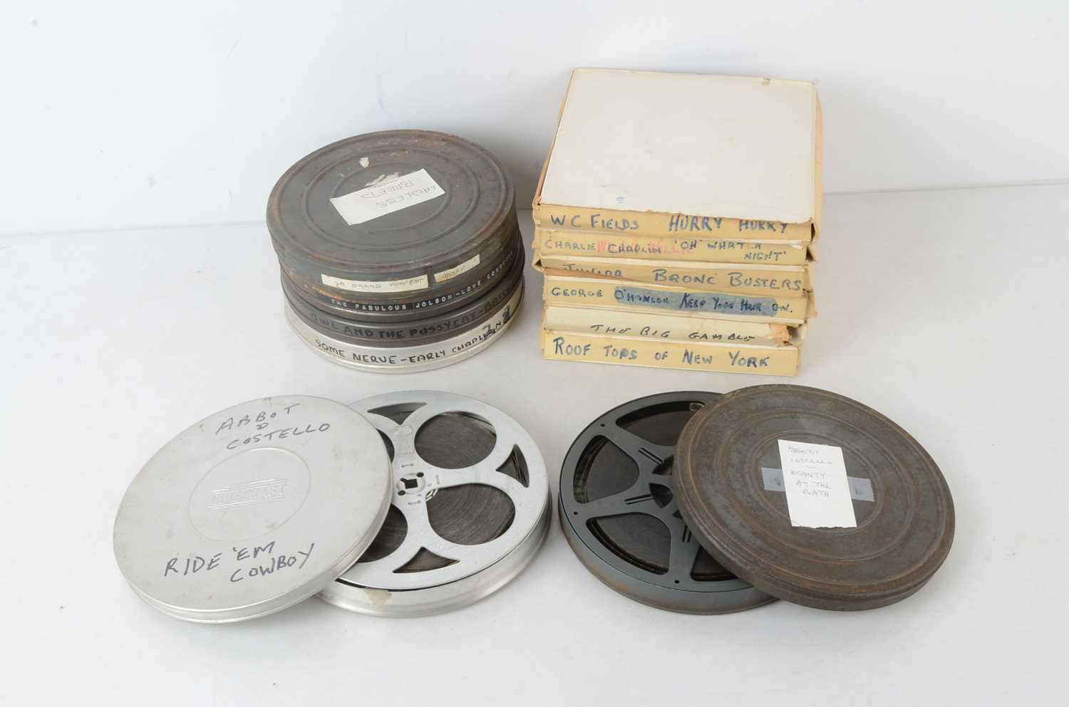 Lot 478 - Short Black and White 16mm Films,