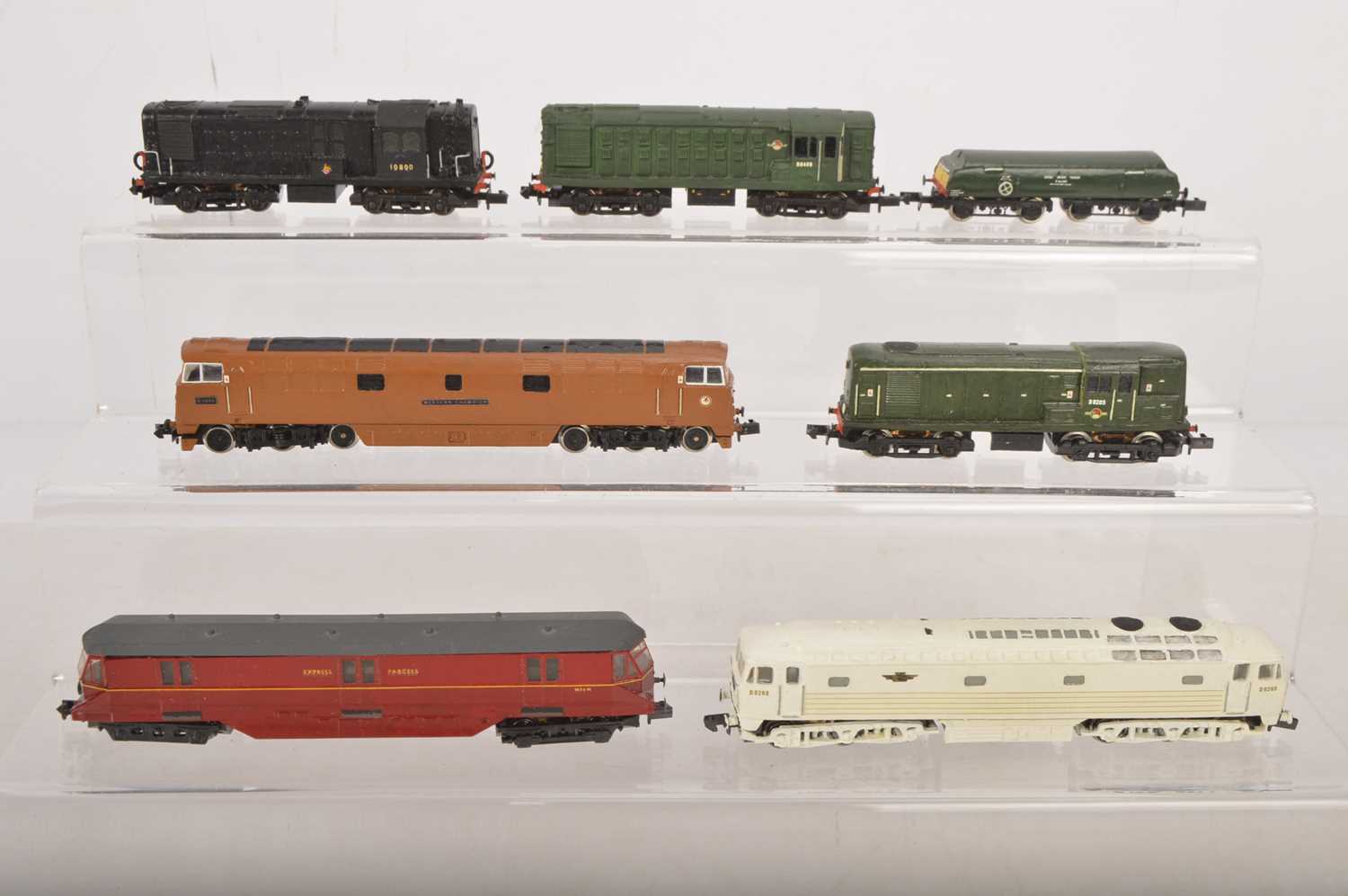 Lot 186 - N Gauge Unboxed Kitbuilt/Modified Diesel