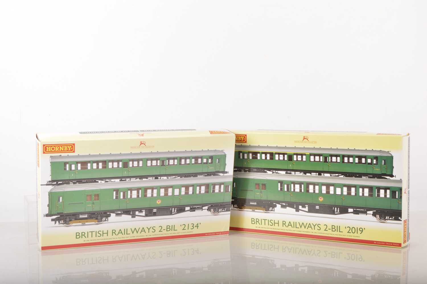 Lot 281 - Pir of Hornby 00 Gauge Boxed BR SR green