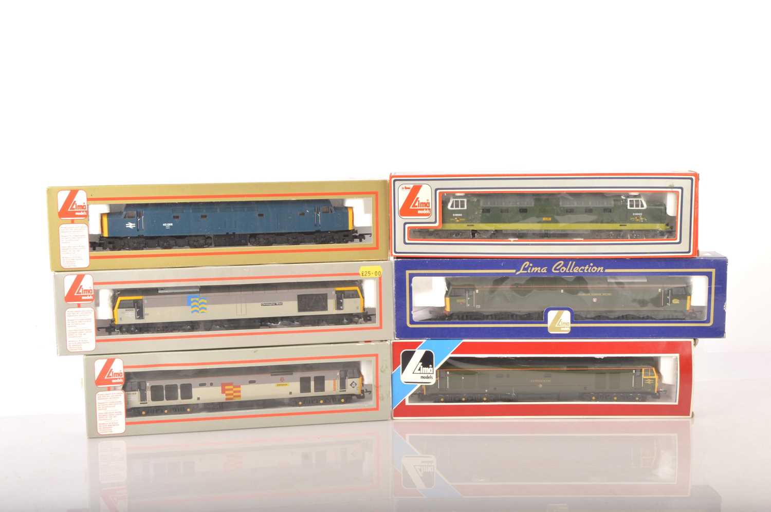 Lot 334 - Lima 00 Gauge boxed Class 40 Class 50 class