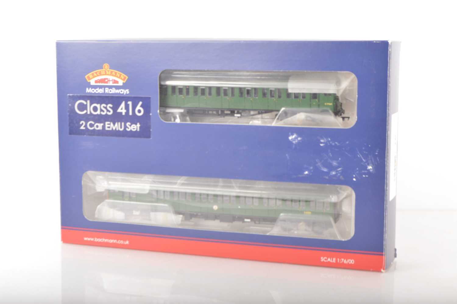 Lot 398 - Bachmann 00 Gauge boxed 31-376 BR green 2EPB