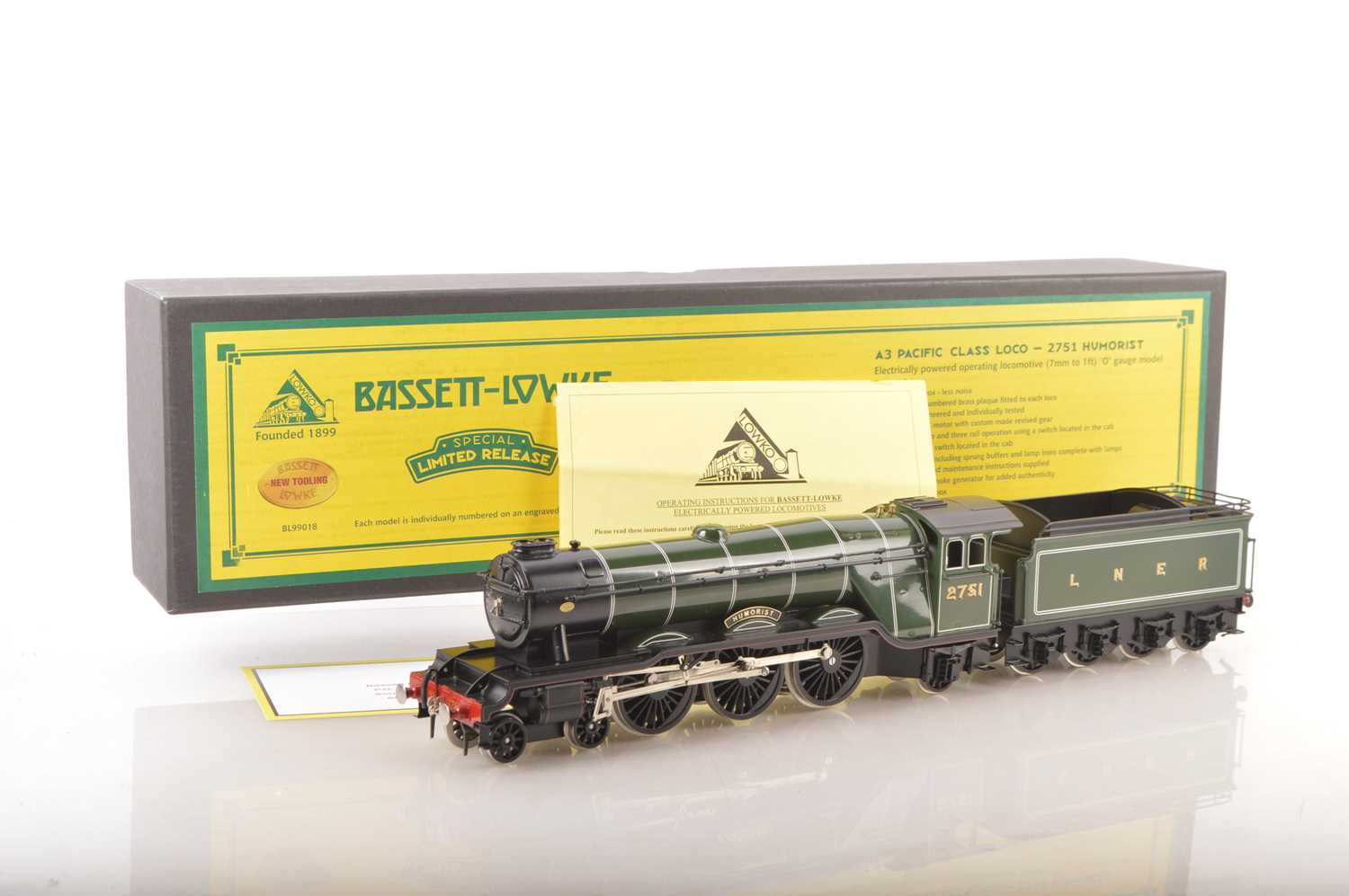 Lot 717 - A boxed Bassett-Lowke (Corgi) 0 gauge