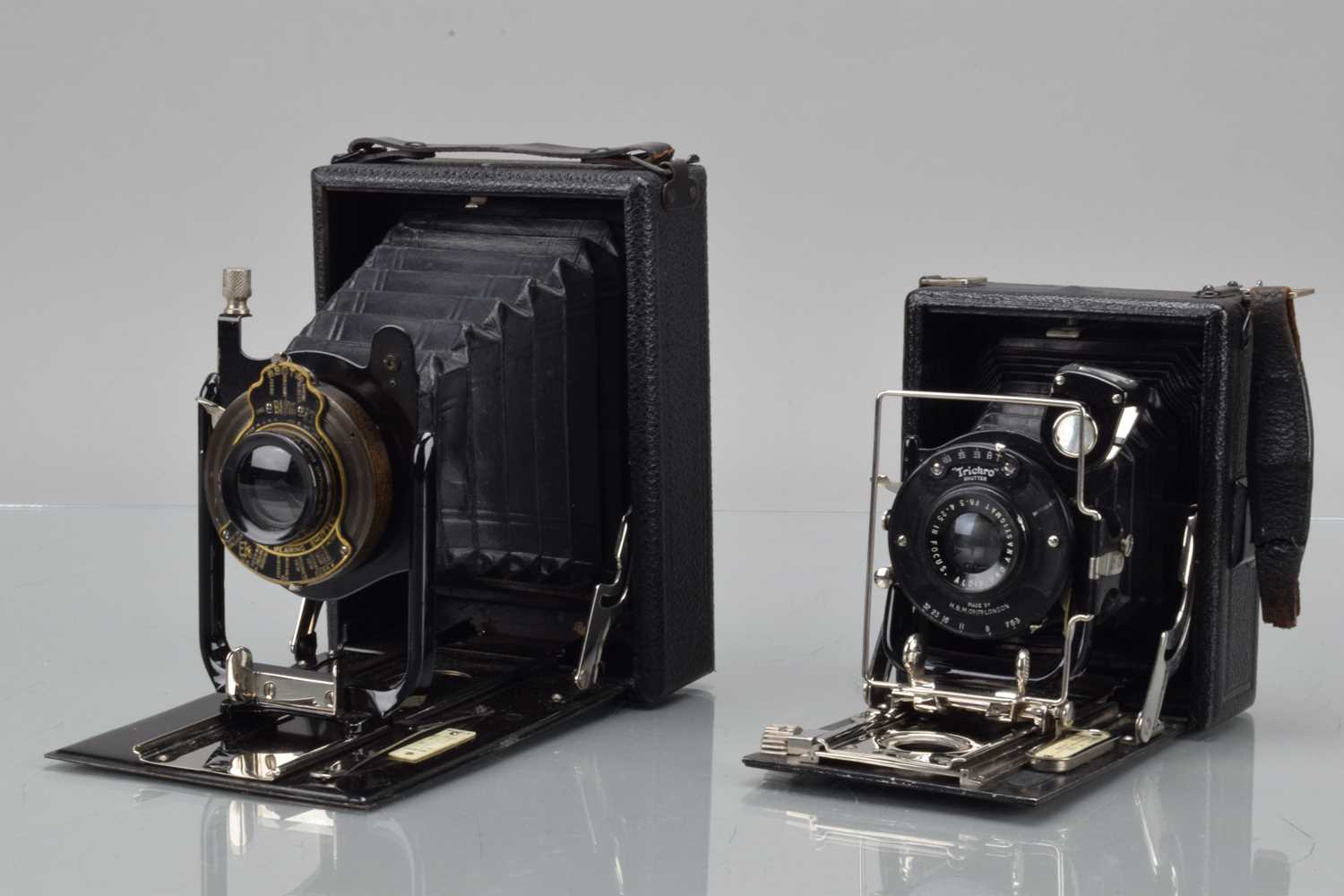 Lot 308 - Two Folding Plate Cameras,