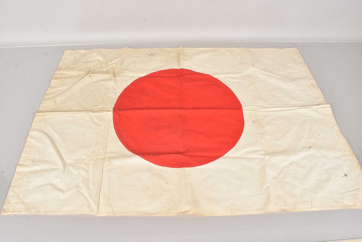 Lot 262 - A Japanese flag,