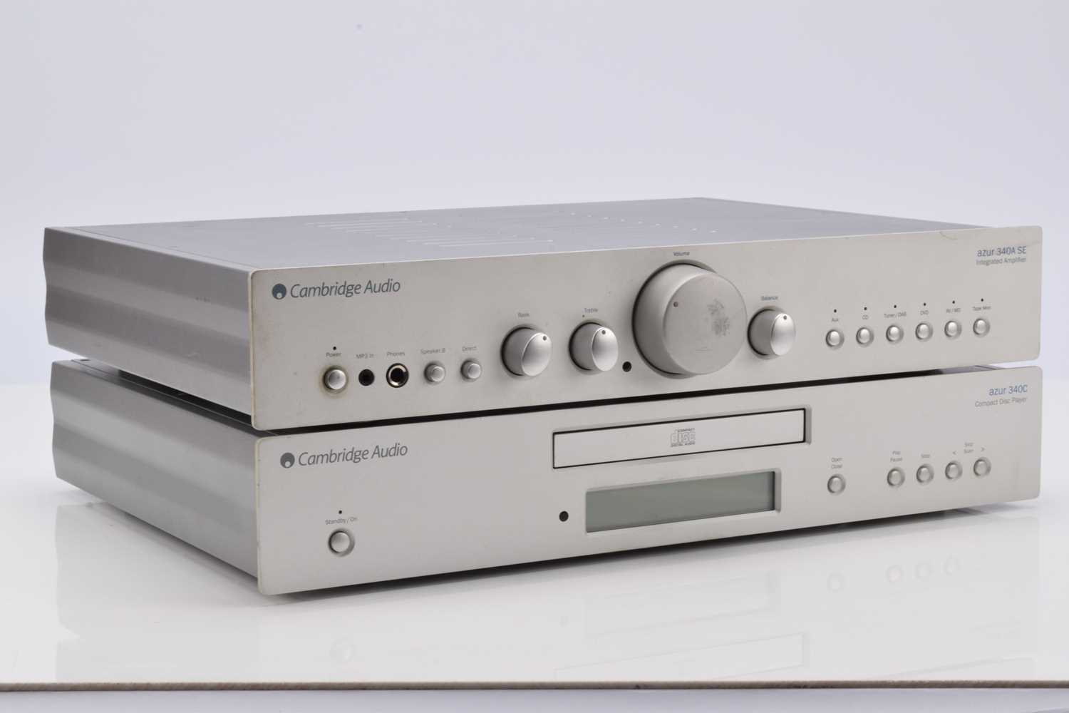 Lot 606 - Cambridge Audio Amplifier / CD Player,