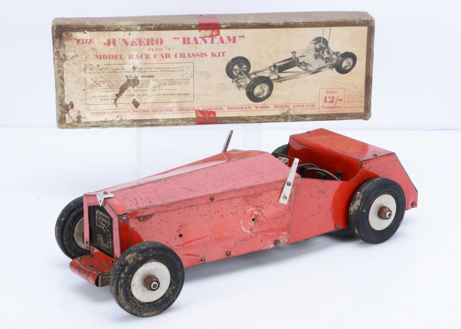 Lot 287 - A Diesel-engined model Racing Car based on