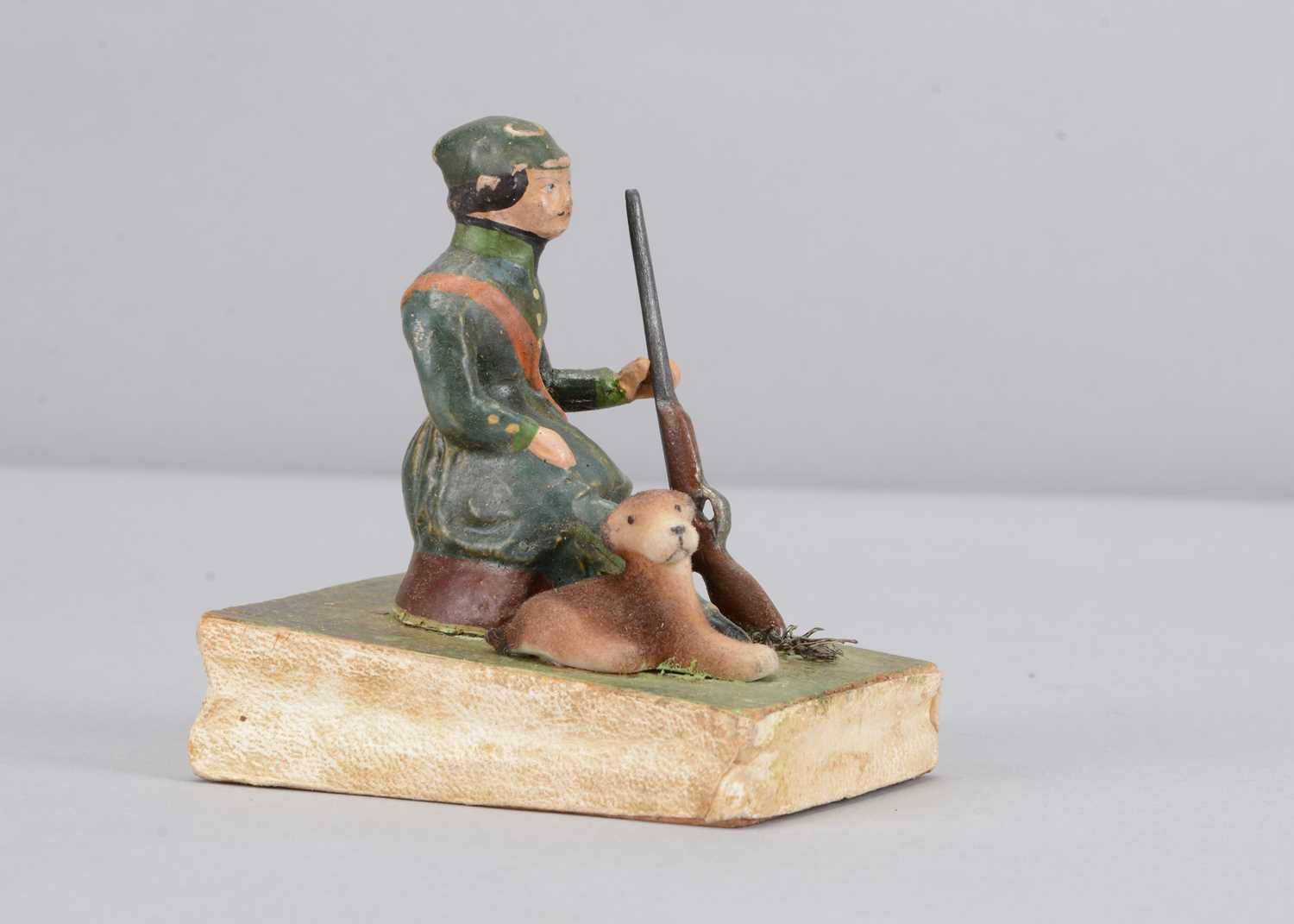 Lot 190 - A mid 19th century Thüringen resting hunter