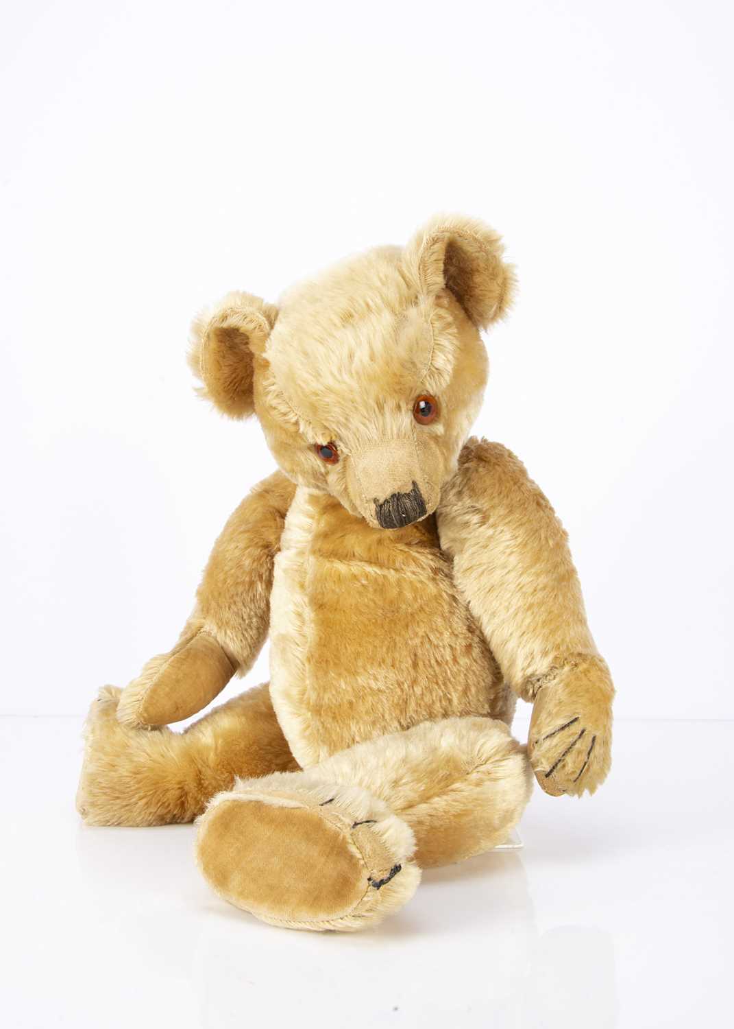 Lot 543 - A 1930s Chiltern Hugmee Teddy Bear,